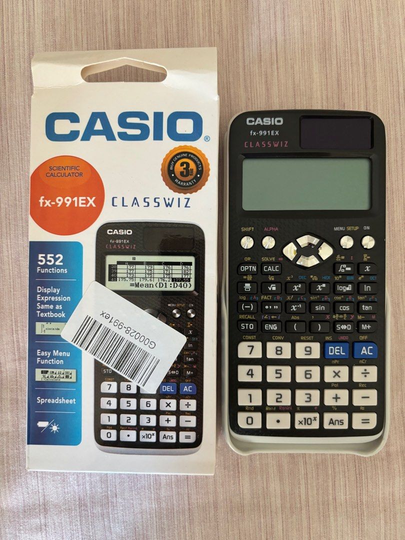 Selling Casio FX-991EX at $25 (lightly used), Hobbies & Toys ...