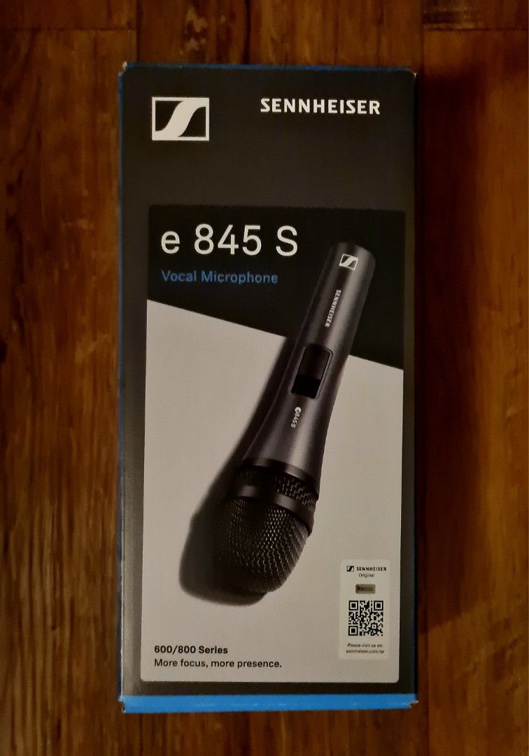 SENNHEISER e845S Mic, Audio, Microphones on Carousell
