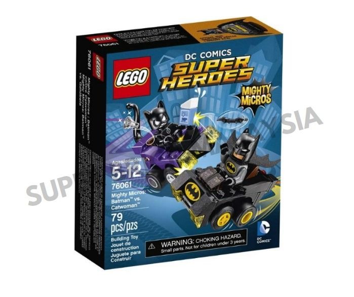 SET 76061 LEGO SUPER HEROS DC COMICS BATMAN - Mighty Micros: Batman vs ...