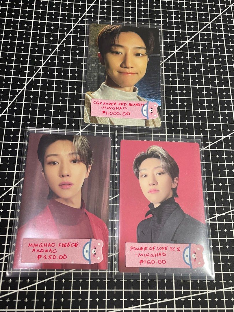 Seventeen - Minghao/The8 Photocards, Hobbies & Toys, Memorabilia ...