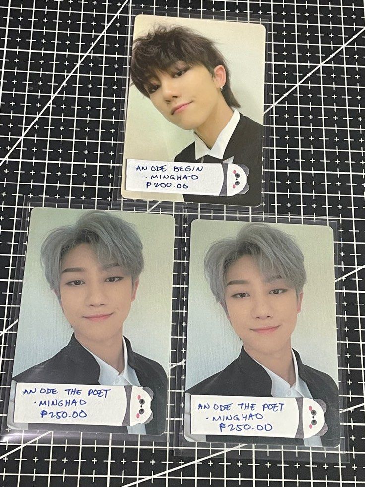Seventeen - Minghao/The8 Photocards, Hobbies & Toys, Memorabilia ...