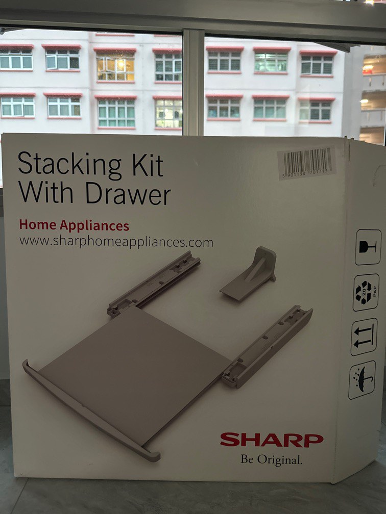 Sharp Stacking Kit with Drawer, TV & Home Appliances, Washing Machines ...