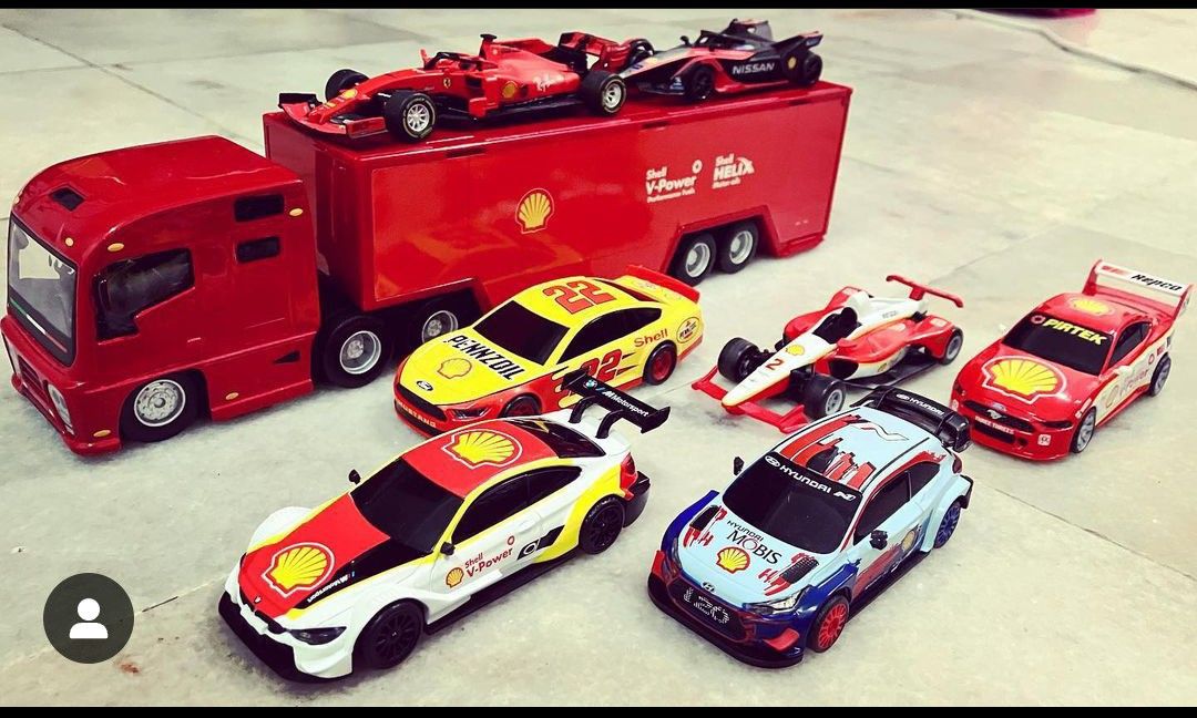 Shell Bluetooth Car Collection, Hobbies & Toys, Toys & Games on Carousell