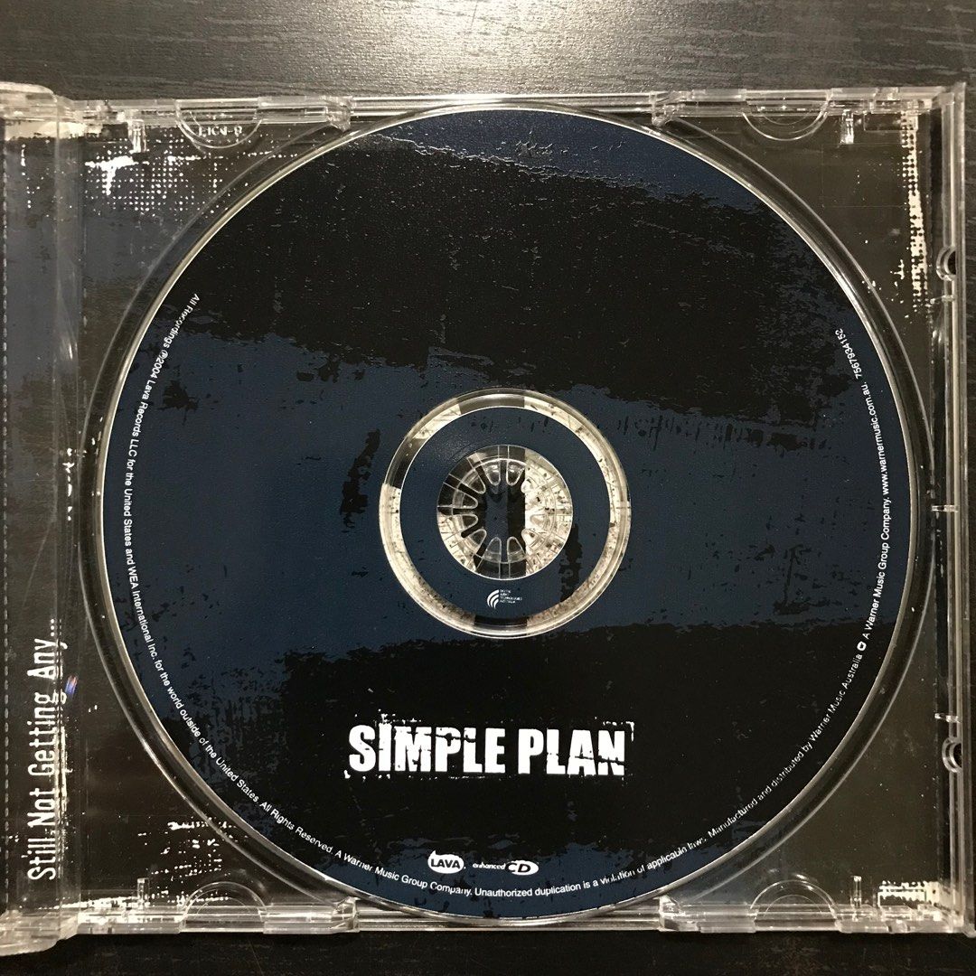 Simple Plan enhanced CD (Box Aus), Hobbies & Toys, Music & Media, CDs & DVDs on Carousell