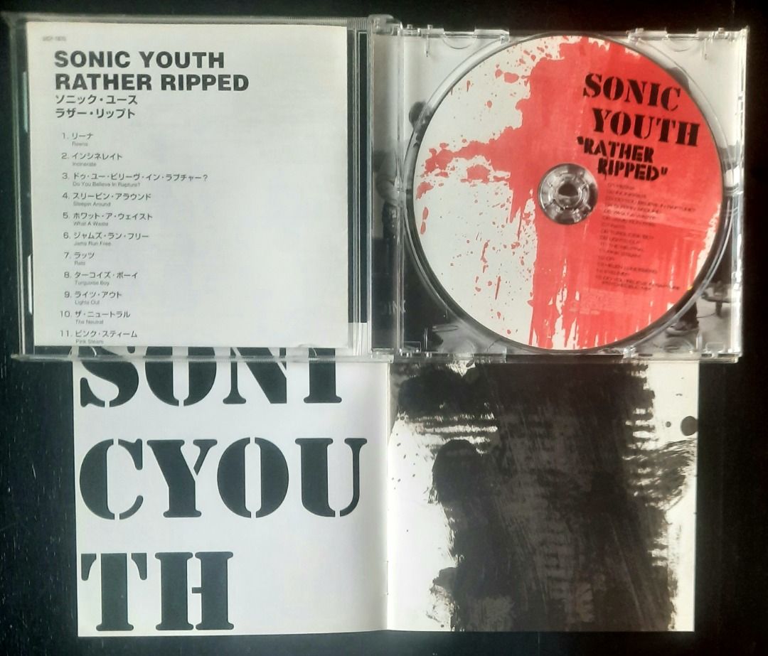 Sonic Youth – Rather Ripped UICF-1075 (Japanese Used CD. 2006 Pressing ...