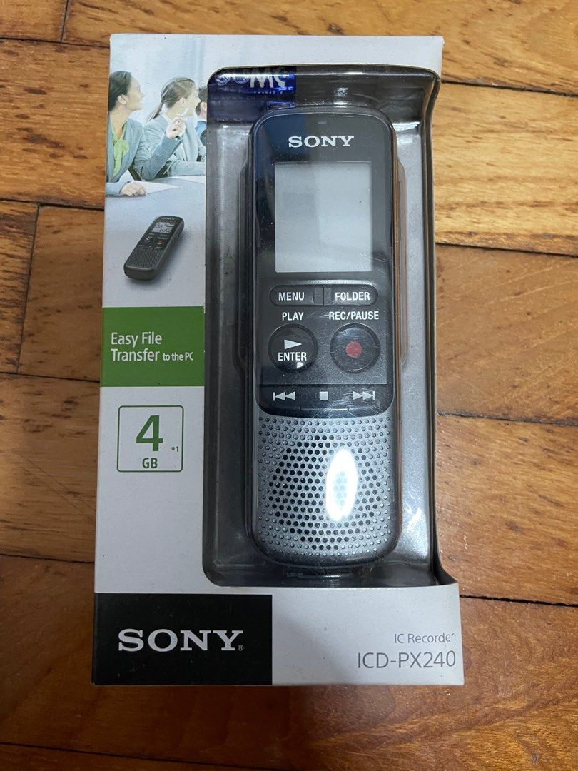 Sony Digital Voice Recorder ICD-PX240, Audio, Voice Recorders on Carousell