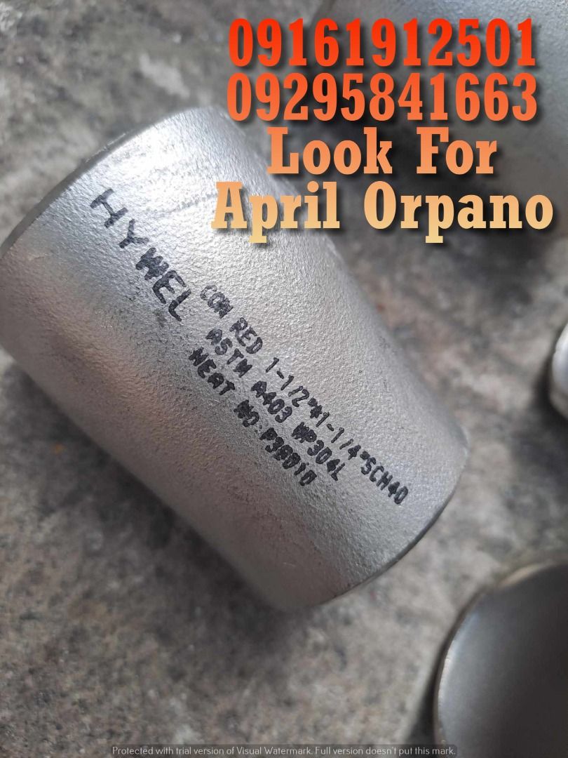 STAINLESS BELL REDUCER WELDED SEEMLESS, Commercial & Industrial ...