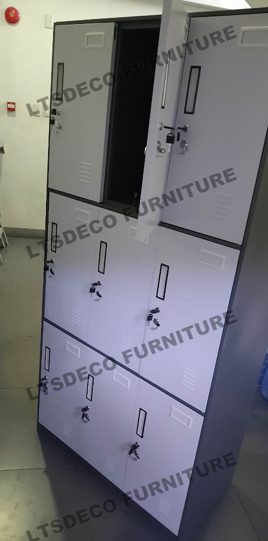 STEEL LOCKER OFFICE PARTITION AND FURNITURE, Furniture & Home Living ...