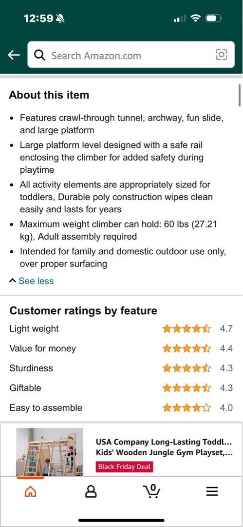 Step 2 Panda Climber (Kids Slide, Climber, Crawl, Platform), Babies ...