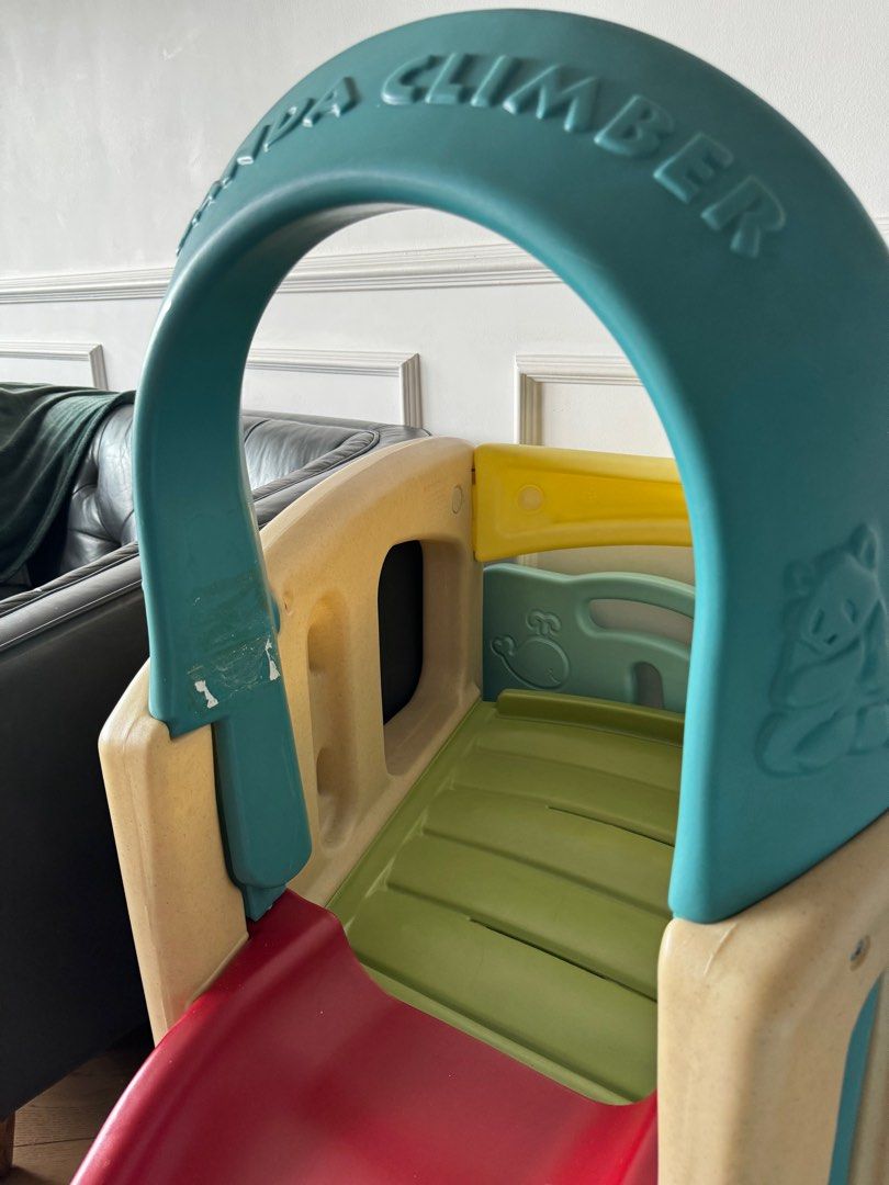 Step 2 Panda Climber (Kids Slide, Climber, Crawl, Platform), Babies ...