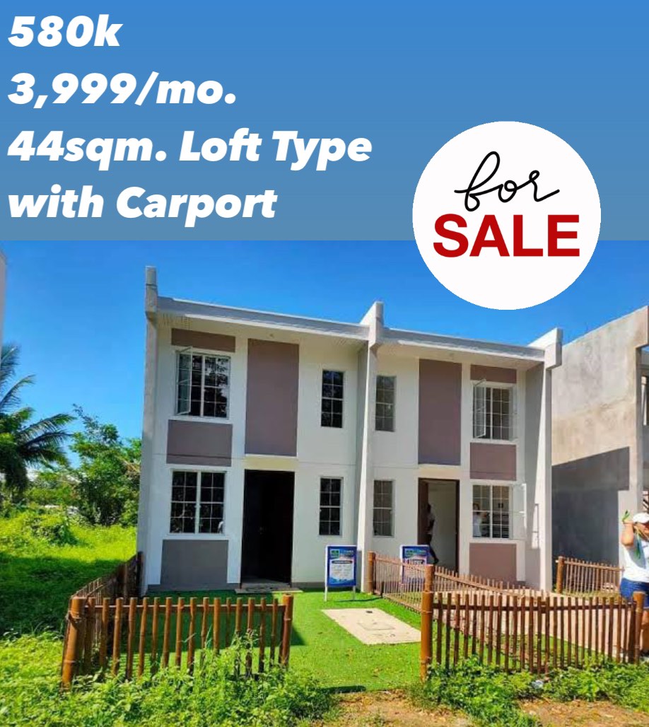 SUNNYVALE 2 Sta. Ignacia Tarlac MOST AFFORDABLE LOFT TYPE WITH GARAGE ...
