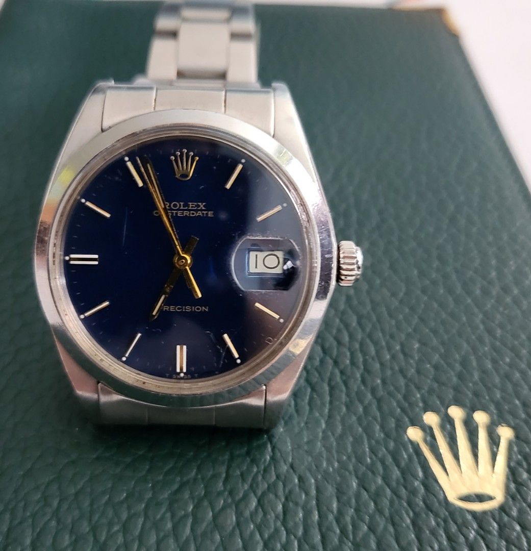 Superb Scarce Rare Original Rolex Oysterdate Precision 6694 with Scarce ...