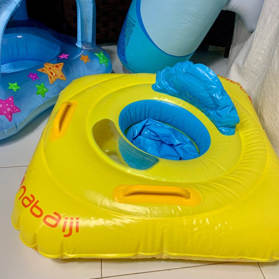 Swimming Float, inflatable float, baby seated float, dolphins boxing ...