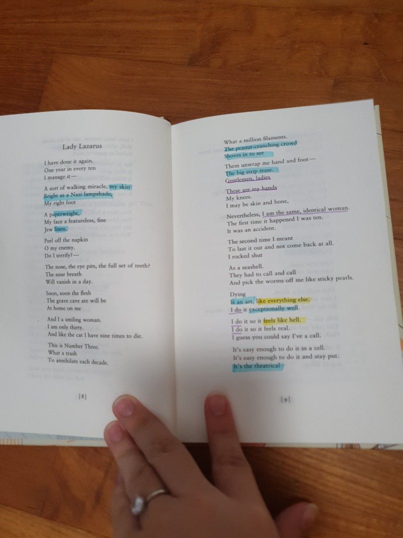 Sylvia Plath Ariel Poetry, Hobbies & Toys, Books & Magazines, Fiction ...