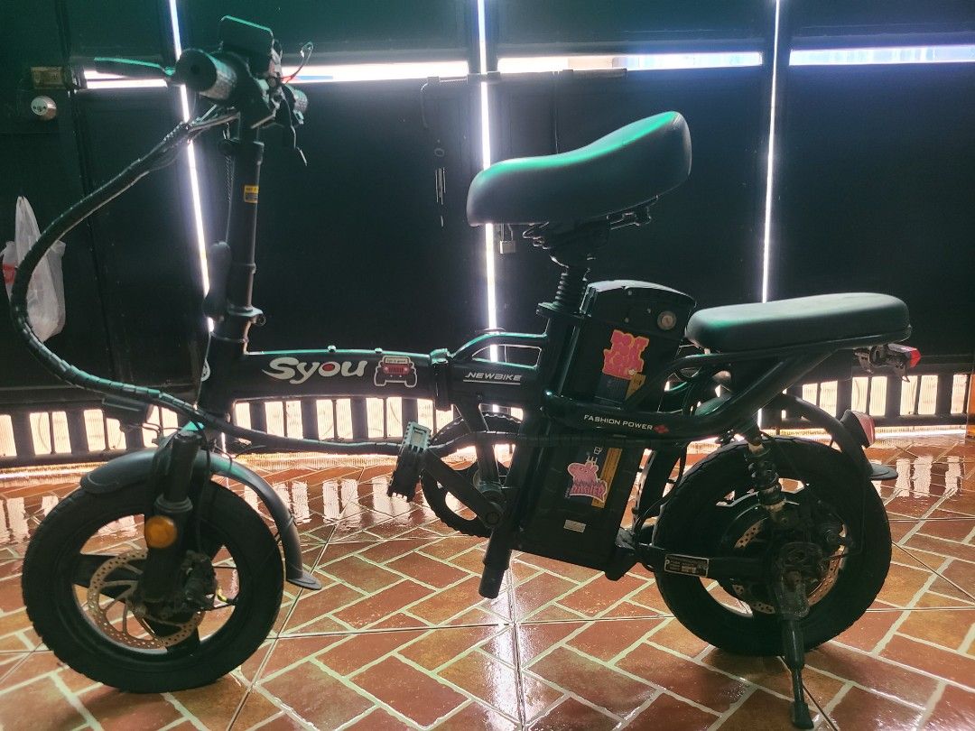 SYOU Folding Ebike, Sports Equipment, Bicycles & Parts, Bicycles on Carousell
