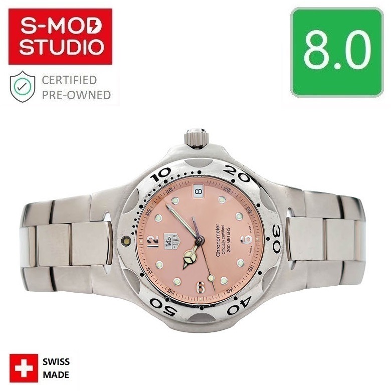 TAG Heuer Kirium Automatic 38 mm Salmon Dial Chronometer WL5114 Swiss ...
