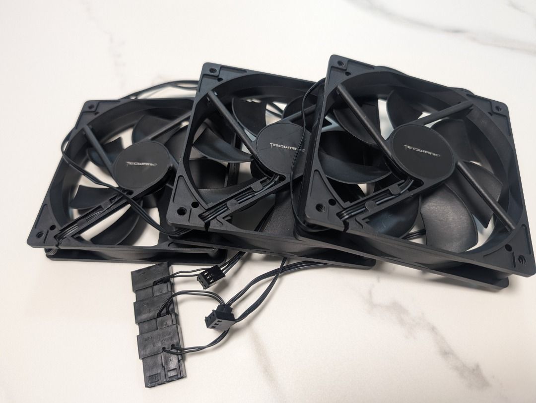 Tecware Desktop Case Fan (3 packs), Computers & Tech, Parts ...