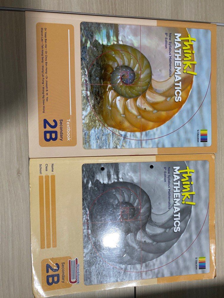 Think mathematics 2B, Hobbies & Toys, Books & Magazines, Textbooks on ...