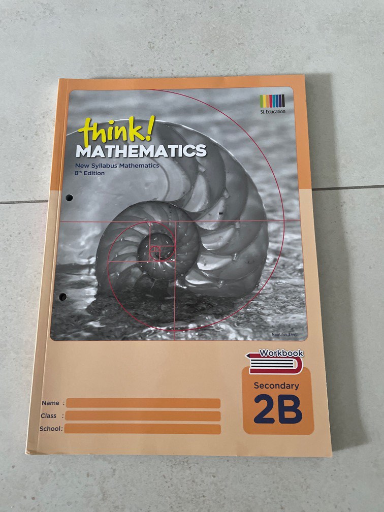 Think Mathematics 2B workbook, Hobbies & Toys, Books & Magazines ...
