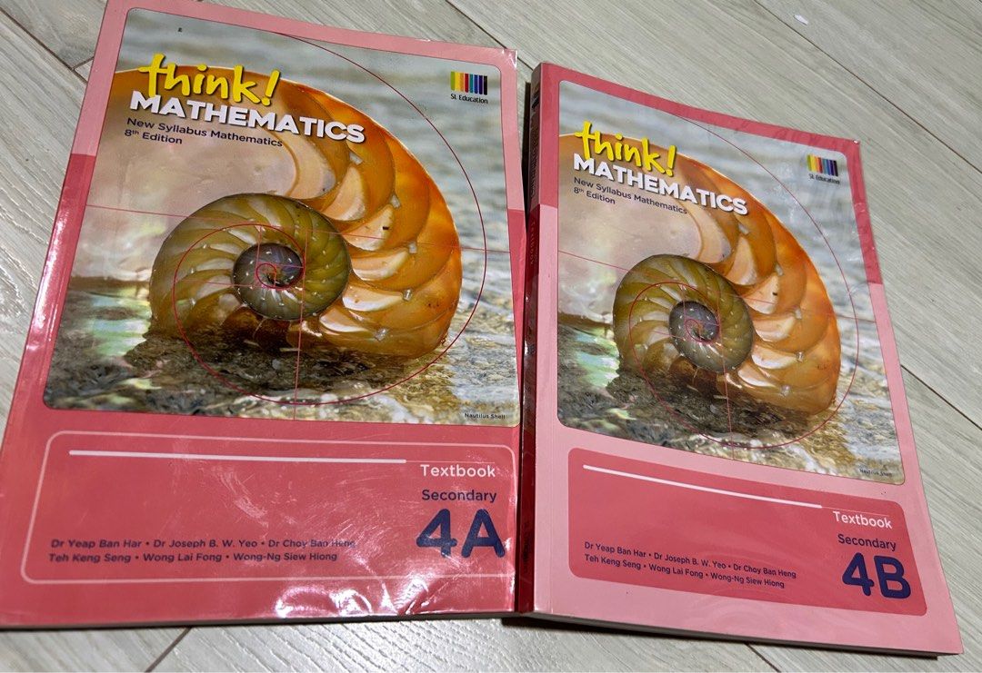 Think! Mathematics 4A & 4B, Hobbies & Toys, Books & Magazines ...