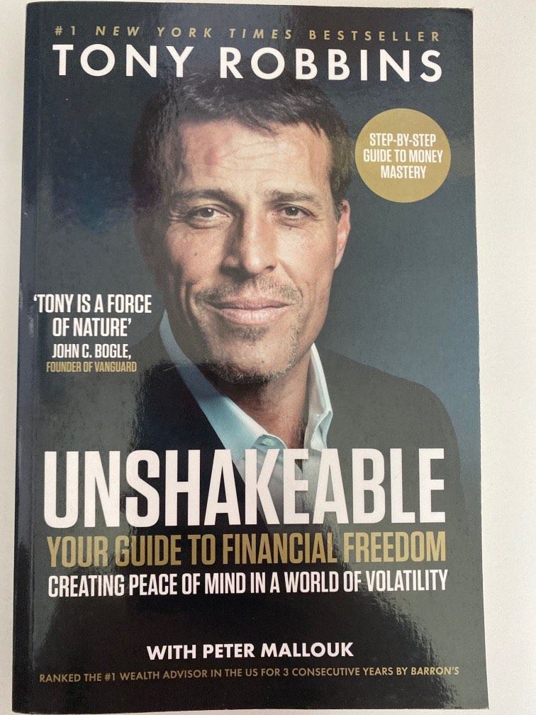 Tony robbins unshakeable financial freedom passive income self help ...