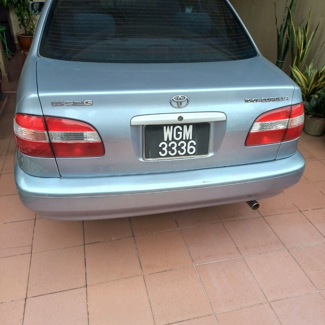 Toyota Corolla Seg 1.6, Cars, Cars for Sale on Carousell