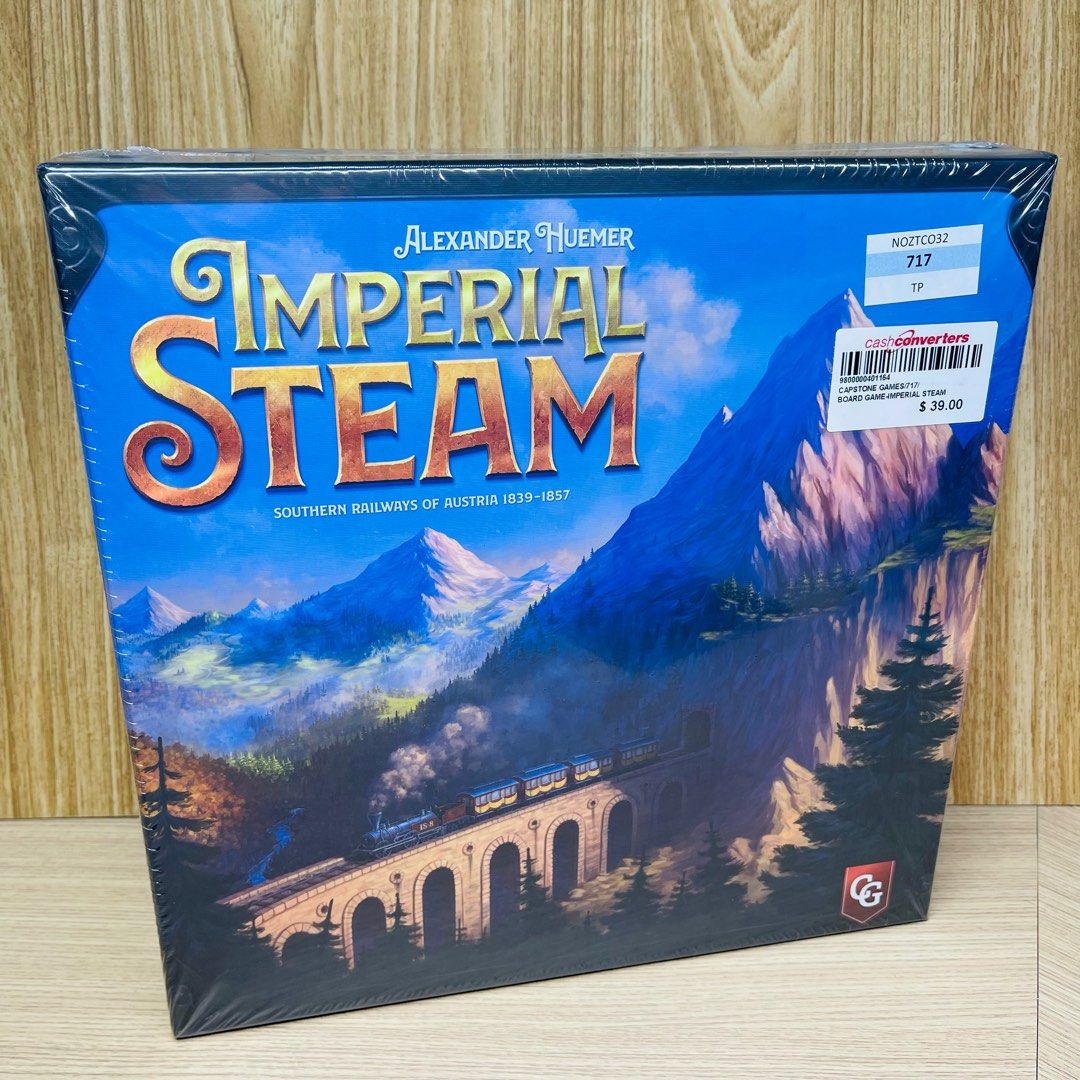 TP-Capstone Games: Imperial Steam, Strategy Board Game, Plan, Build and ...