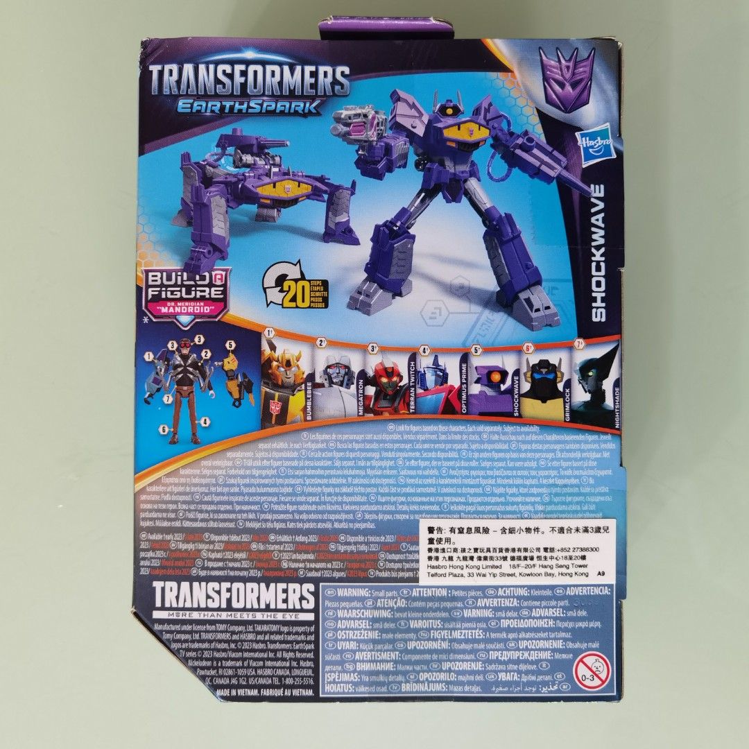 Transformers EarthSpark Build a Figure Dr. Meridian "Mandroid ...