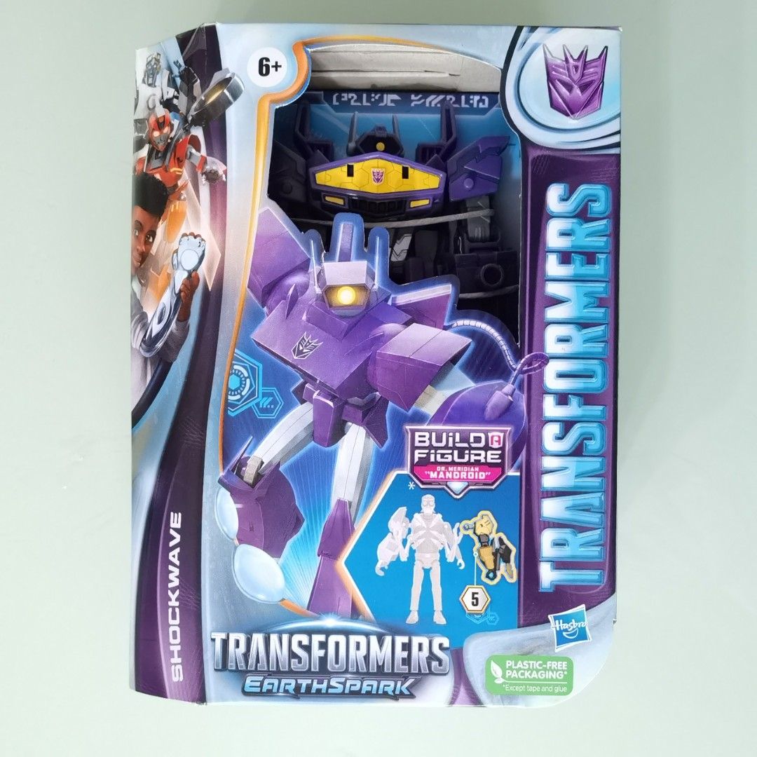 Transformers EarthSpark Build a Figure Dr. Meridian "Mandroid ...