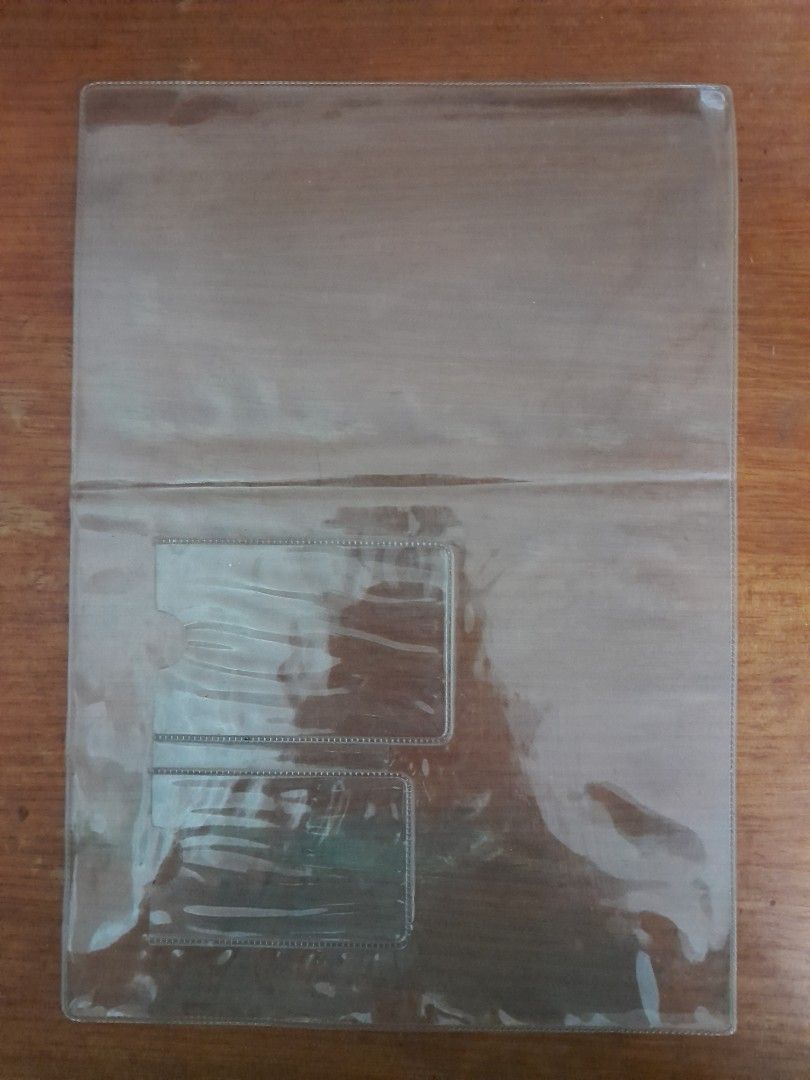 Transparent Plastic File Folder, Hobbies & Toys, Stationery & Craft ...