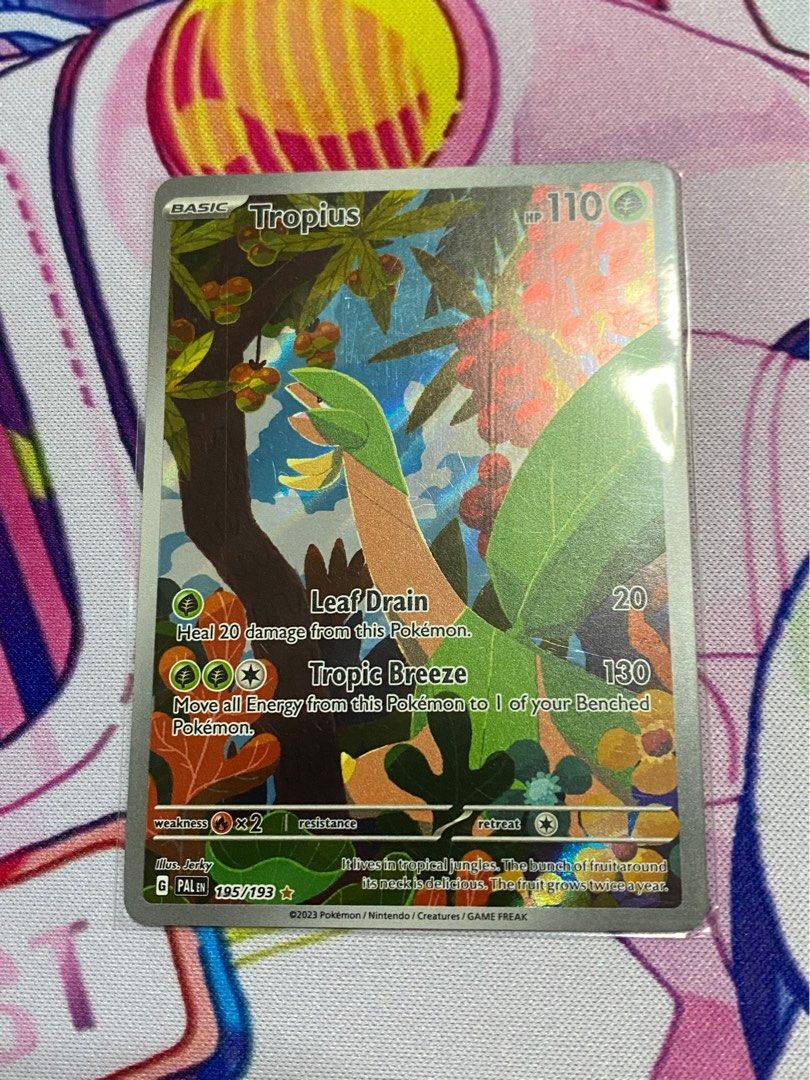 Tropius - Pokemon Card, Hobbies & Toys, Toys & Games on Carousell