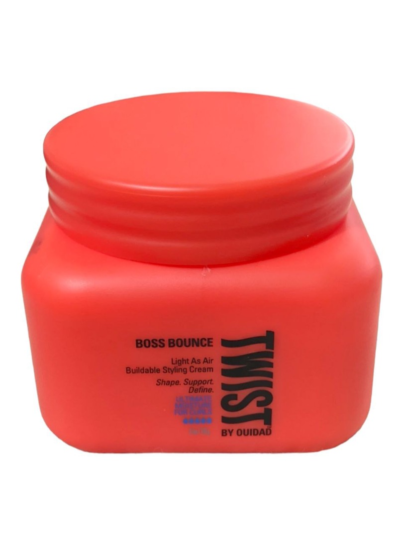 Twist by Ouidad Boss Bounce Light As Air Buildable Styling Cream, Shape. Support. Define. 250g ...