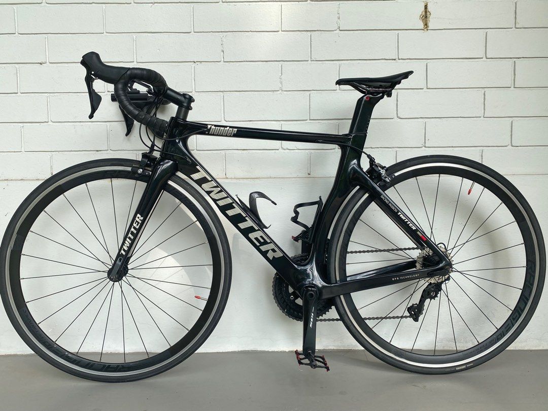 Twitter Thunder Carbon Roadbike, Sports Equipment, Bicycles & Parts ...