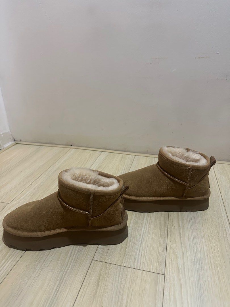 UGG Thick Bottom Ronnie in Chestnut, Women's Fashion, Footwear, Boots ...