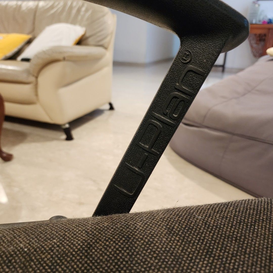 U-Plan Arm Office Chair, Furniture & Home Living, Furniture, Chairs on ...