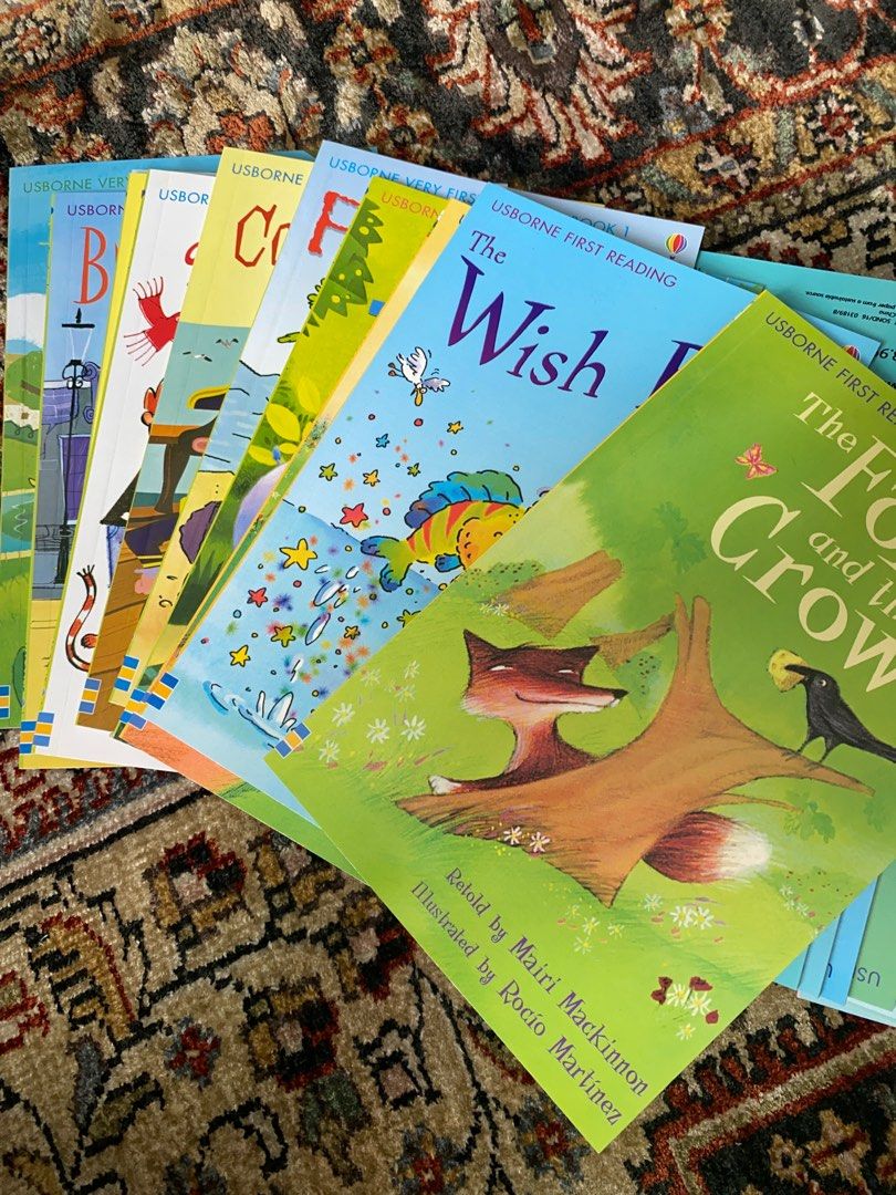 Usborne- My first reading library set, Hobbies & Toys, Books ...