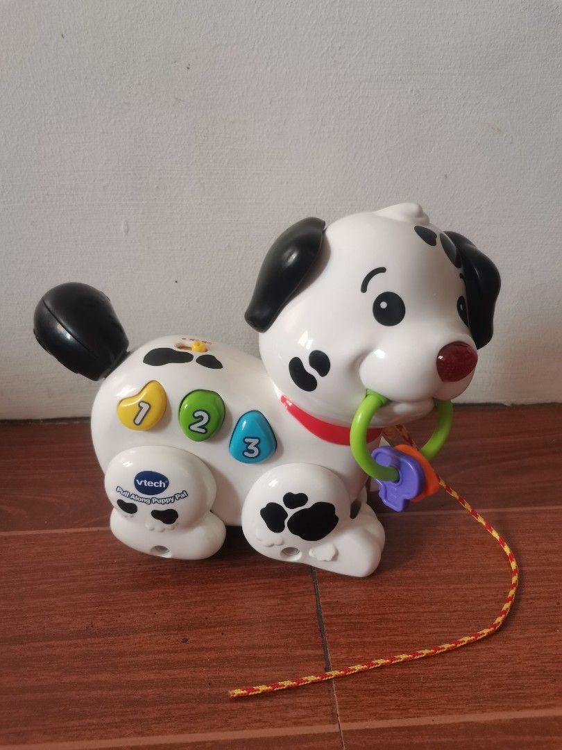 Used vtech pull along puppy pal, Hobbies & Toys, Toys & Games on Carousell