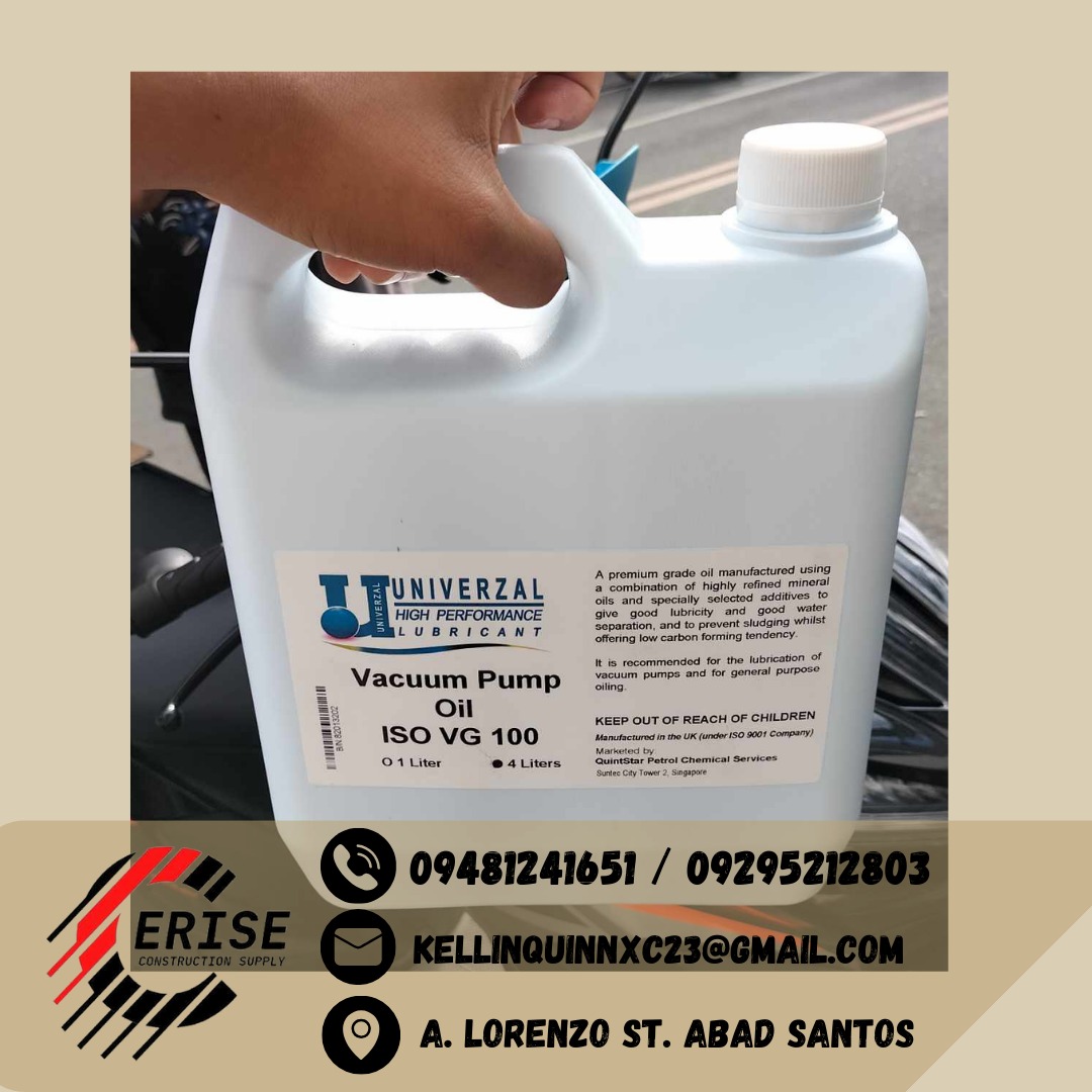 vacum pump oil iso vg 100, Commercial & Industrial, Construction Tools ...