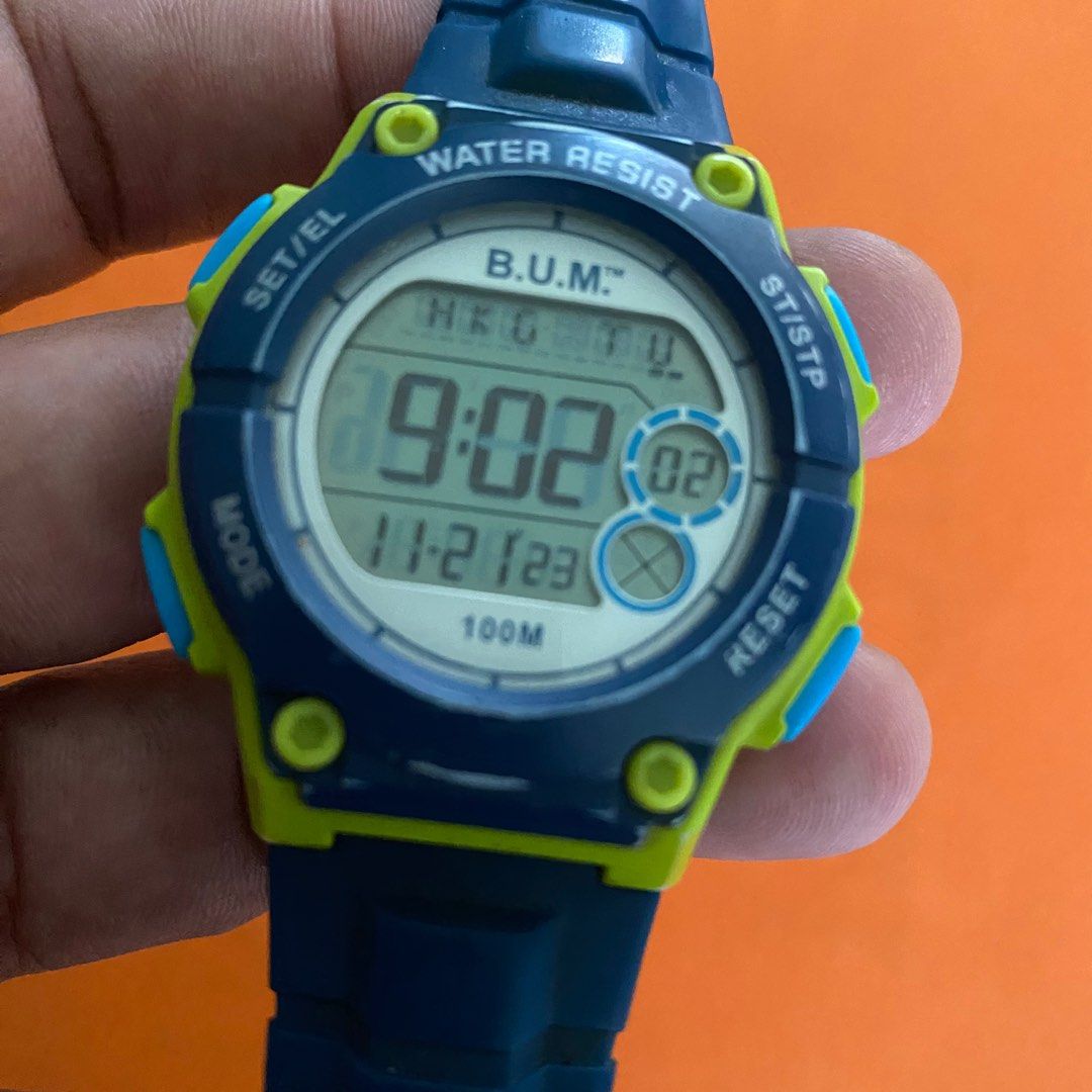 Vintage B.U.M Equipment Chronograph Watch Y2k/90's, Men's Fashion ...