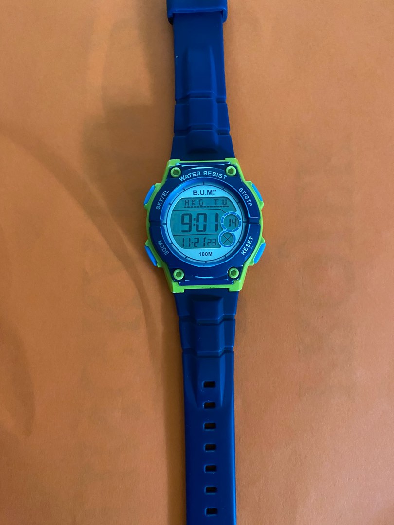 Vintage B.U.M Equipment Chronograph Watch Y2k/90's, Men's Fashion ...