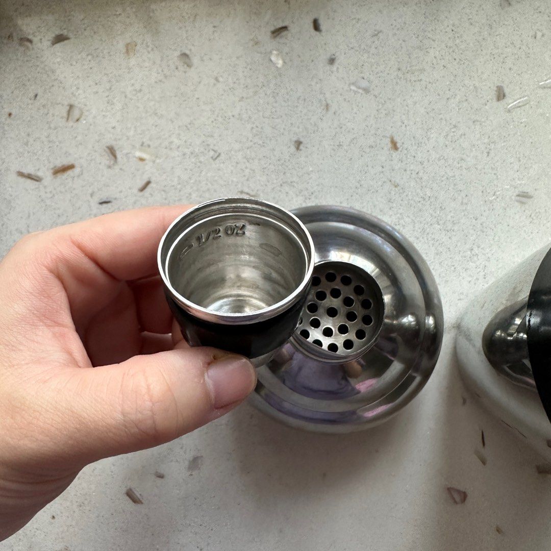 Vintage Copco Ultimo Stainless Steel Postmodern Martini Cocktail Shaker ...