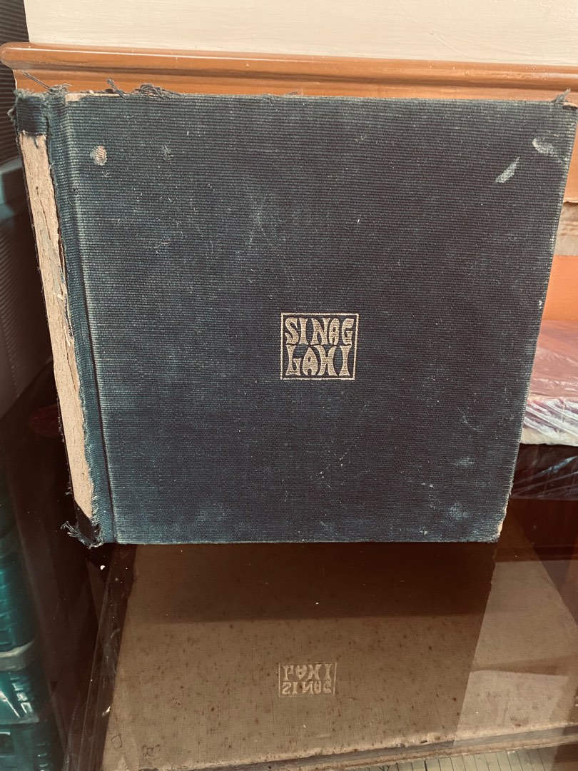 Vintage Filipino Art Book - SINAG LAHI - Filipiniana Artist National ...