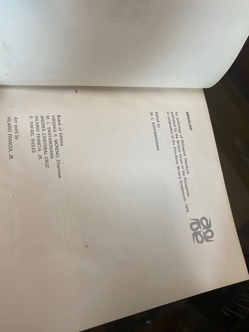 Vintage Filipino Art Book - SINAG LAHI - Filipiniana Artist National ...