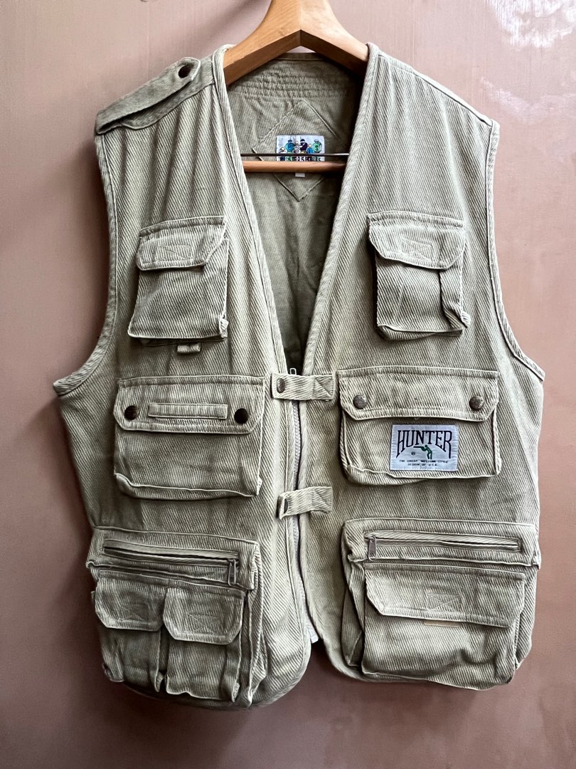 Vintage Hunter Vest, Men's Fashion, Coats, Jackets and Outerwear on ...