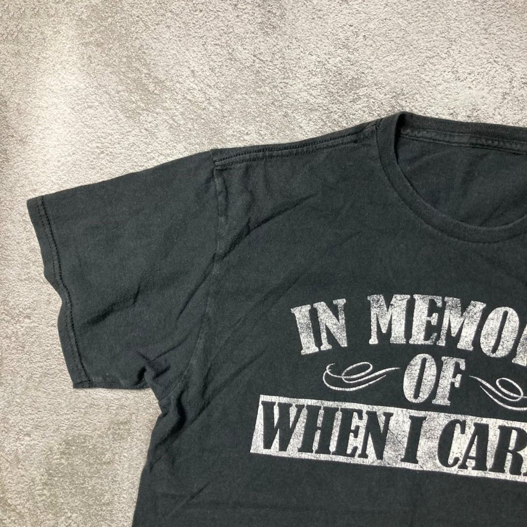 Vintage In Memory of When I Cared Statement T-shirt, Men's Fashion ...