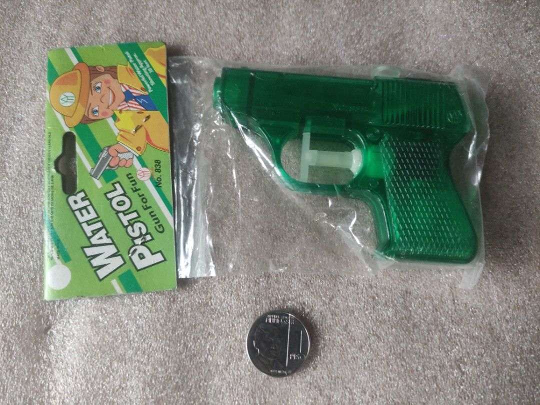 Vintage Mini Water Gun (Green), Hobbies & Toys, Toys & Games on Carousell