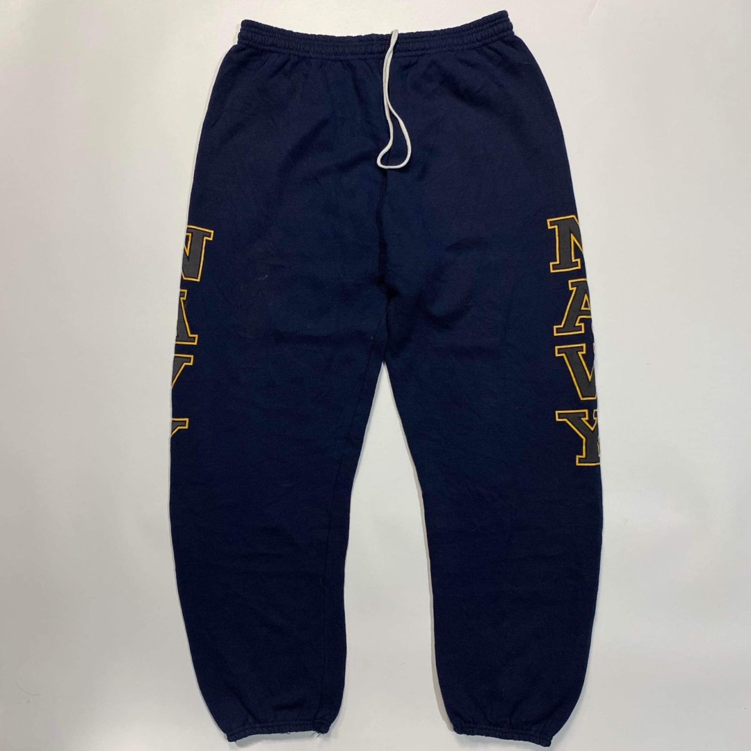 Vintage Official US Navy Sweat Pants, Men's Fashion, Bottoms, Joggers ...