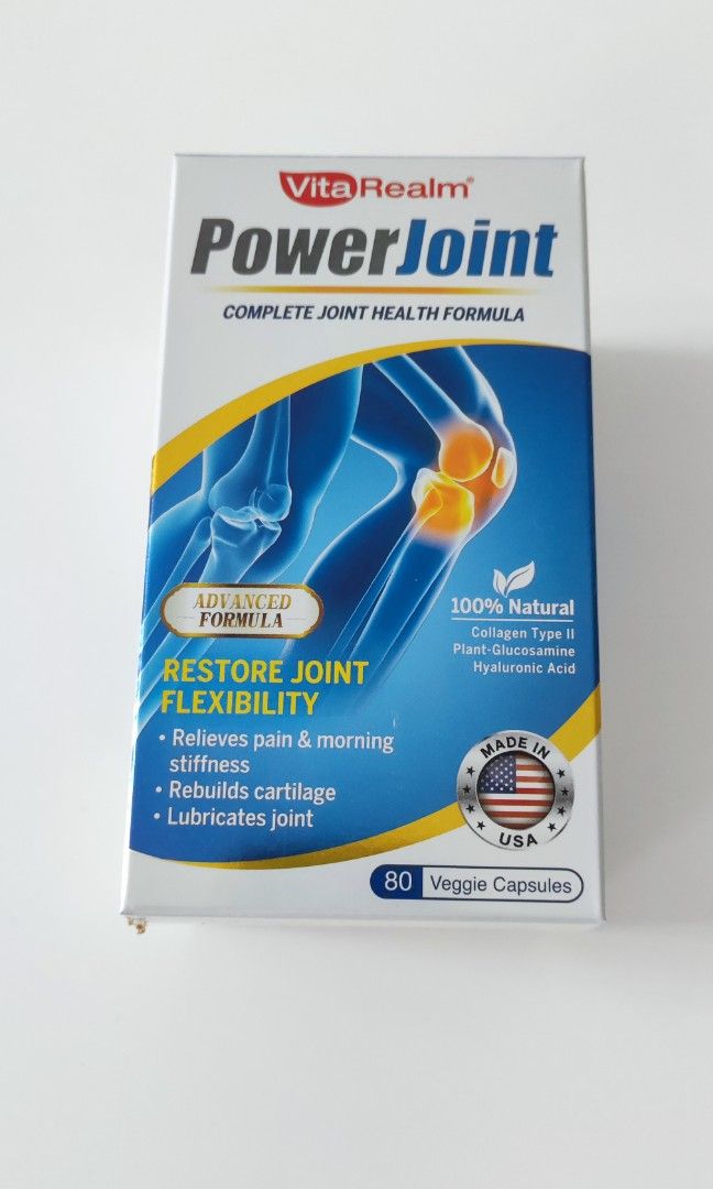 Vitarealm PowerJoint, Health & Nutrition, Health Supplements, Vitamins ...