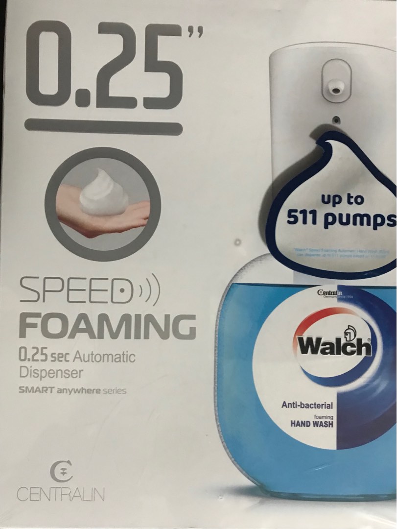 Walsh speed foaming automatic dispenser, Furniture & Home Living ...