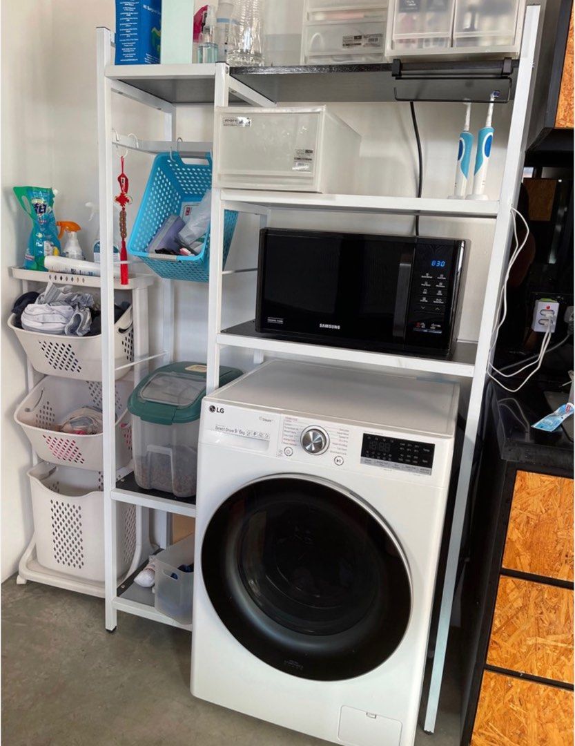 Washing machine rack 1.7m tall, 1m width, Furniture & Home Living ...